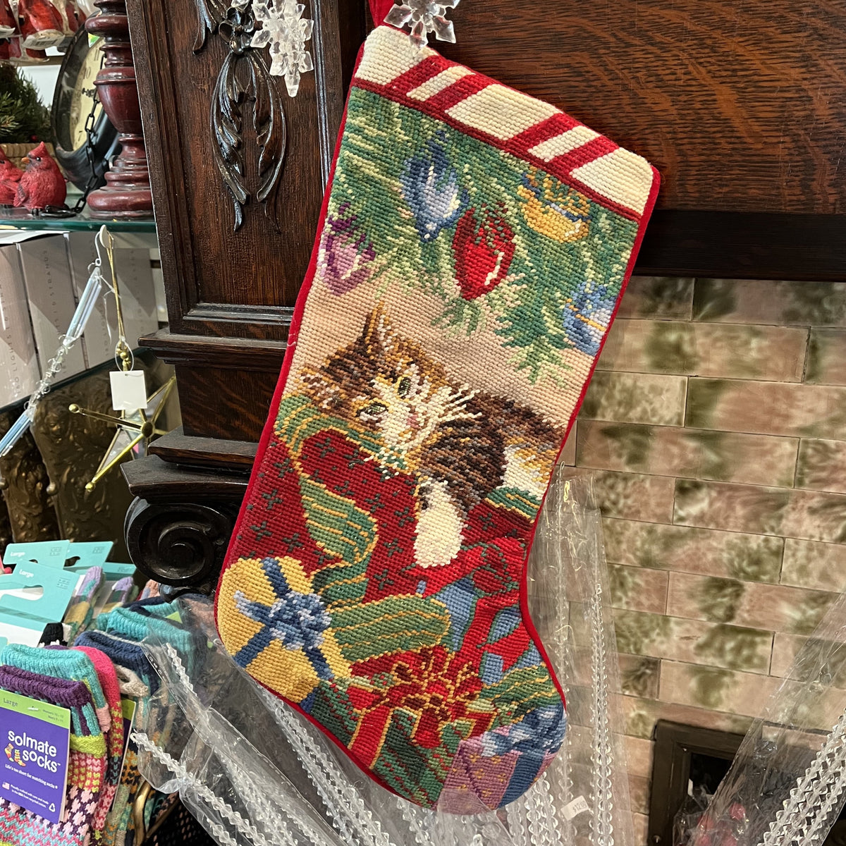 Embroidered stockings – Thistle & Co